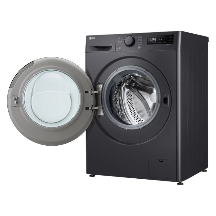 Lg F4A510GBLN1 Turbowash 10Kg Washing Machine With 1400 Rpm Slate Grey